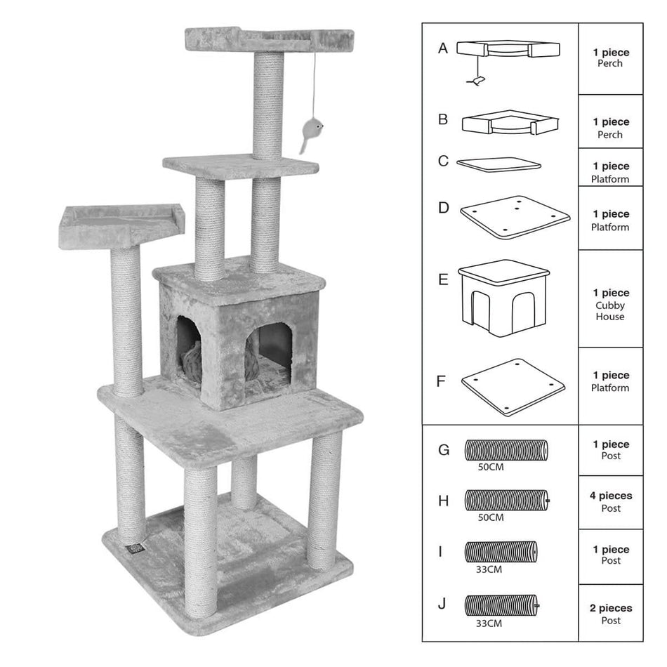 Cat Tree Replacement Parts | Posts, Perches & Toys – Majestic Pet