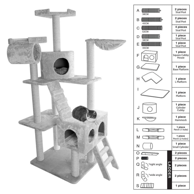 Cat Tree Replacement Parts | Posts, Perches & Toys – Majestic Pet